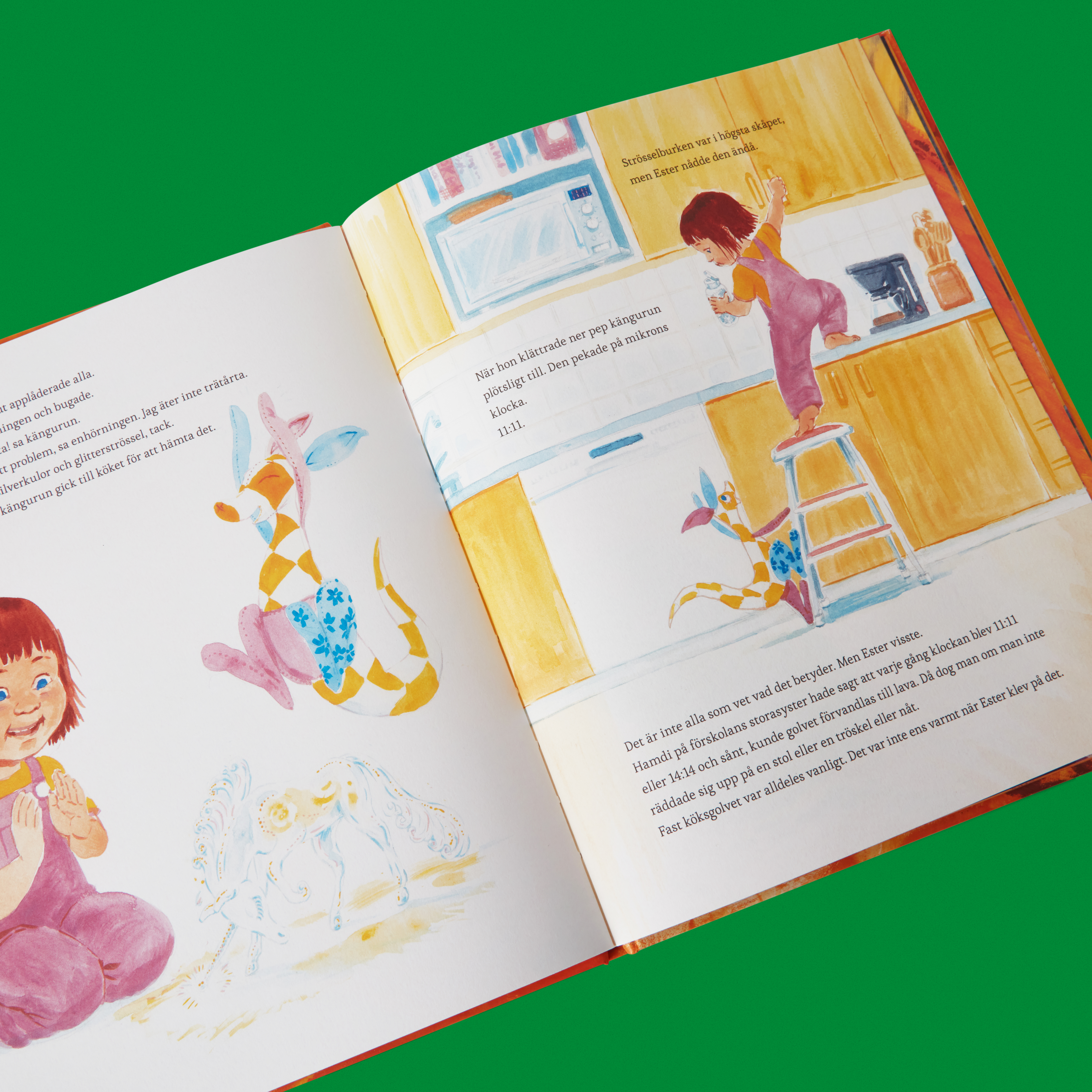 Lavakatastrofen eller när Ester var ensam hemma | Ylva Karlsson | Inbunden